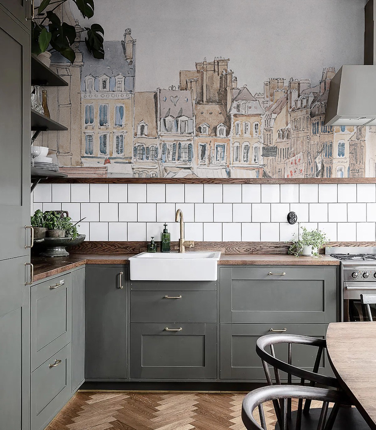 Rustic Wallpapers - Charm of Countryside Interiors → wallcolors.com