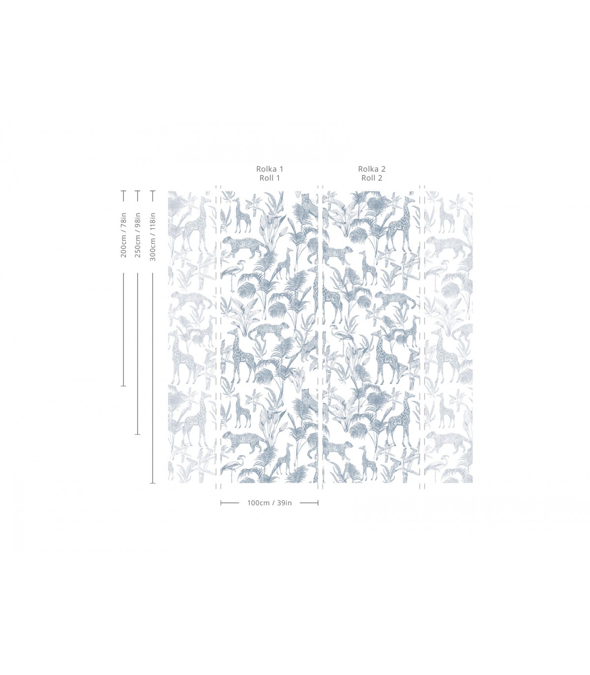 Safari Blue wallpaper - Exclusive Wallpapers → wallcolors.com