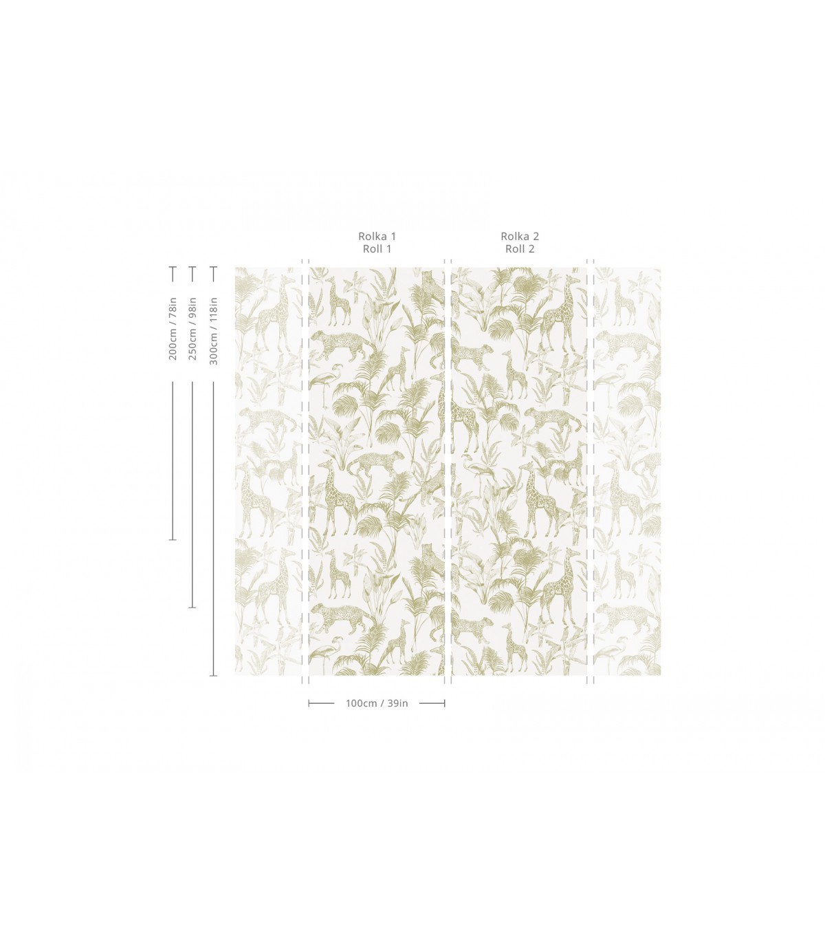 Safari Green wallpaper - Exclusive Wallpapers → wallcolors.com