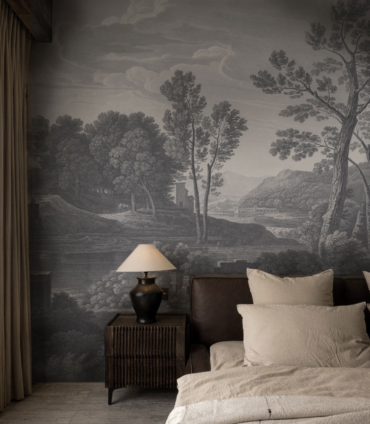 Ancient Riverside Grove wallpaper - Exclusive Wallpapers → wallcolo...