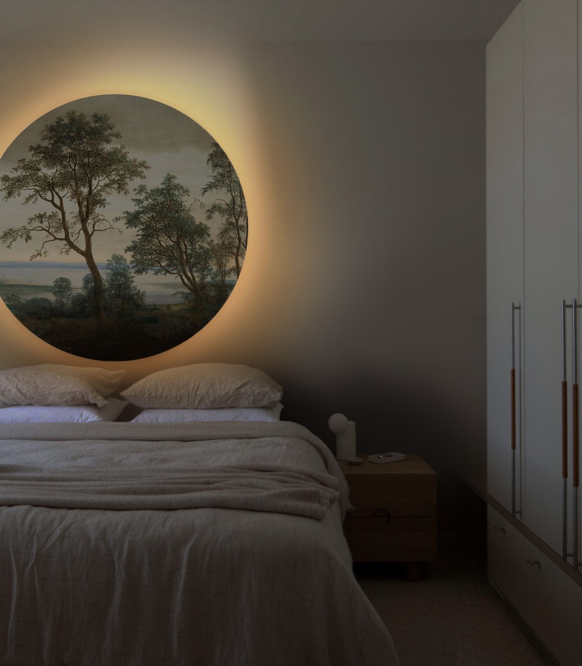 DOTS. Lighting – artistic illustrated wall lighting | Wallcolors