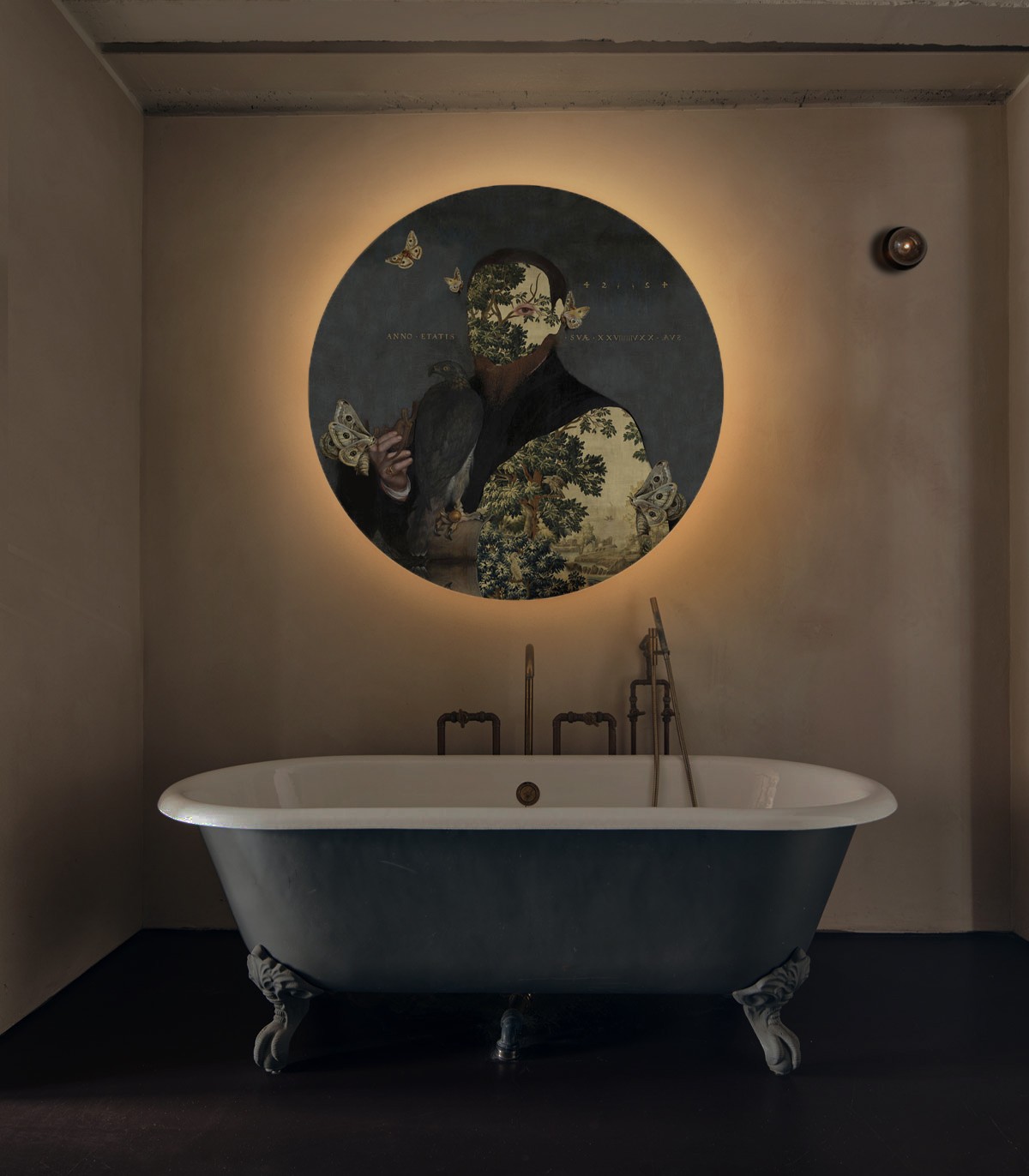 DOTS. Lighting – artistic illustrated wall lighting | Wallcolors