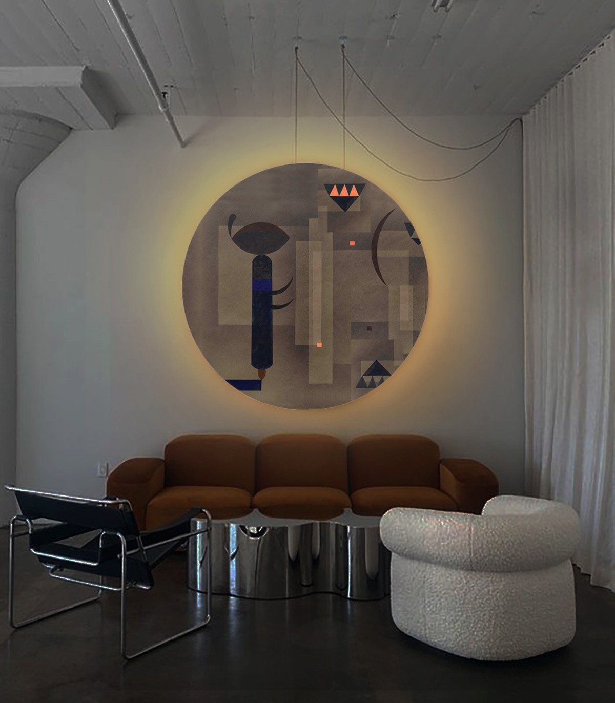 DOTS. Lighting – artistic illustrated wall lighting | Wallcolors