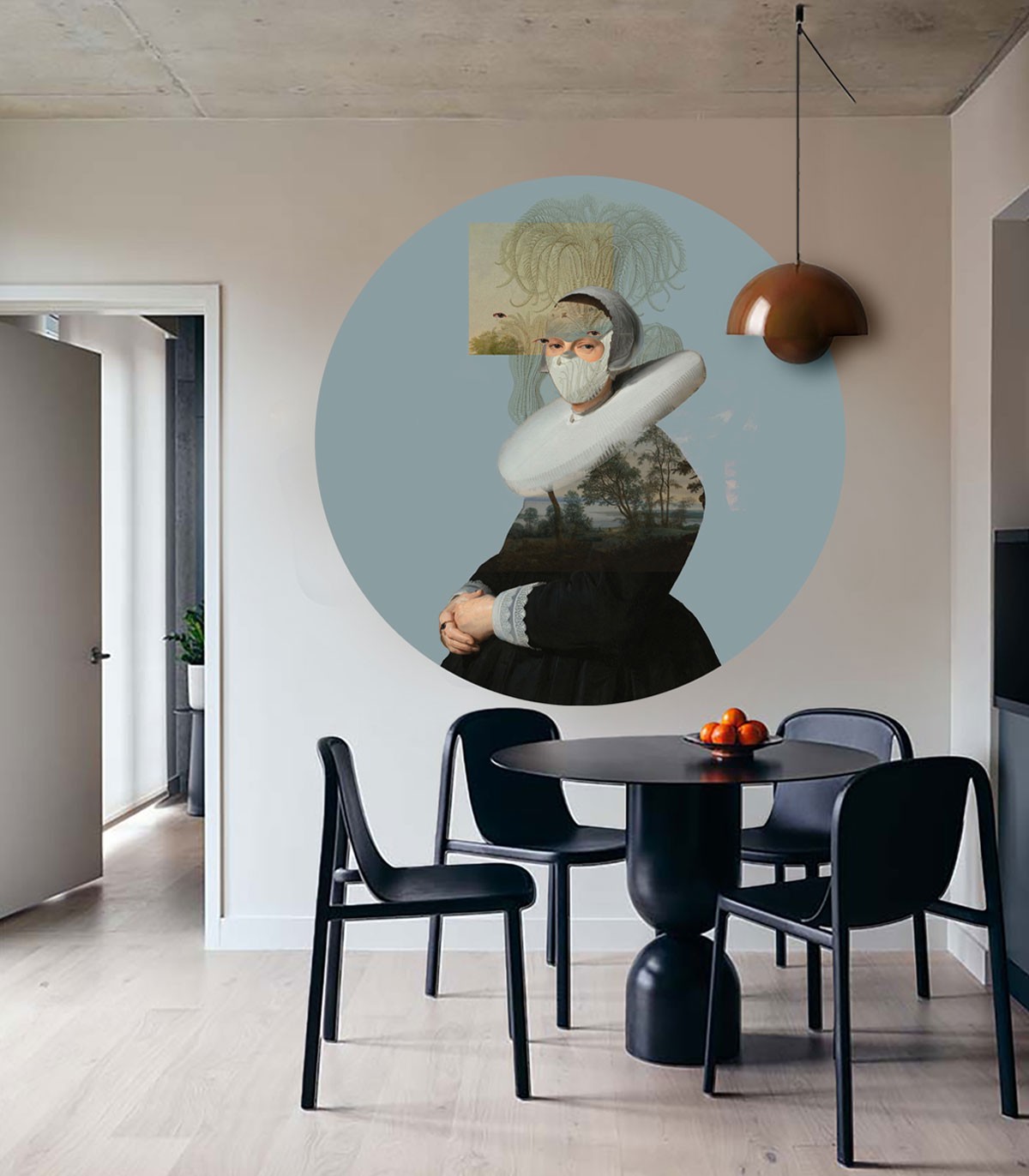 DOTS. Lighting – artistic illustrated wall lighting | Wallcolors